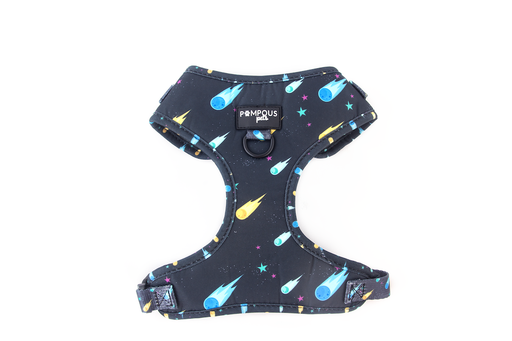 Comets Adjustable Dog Harness – Pompous Pets SA